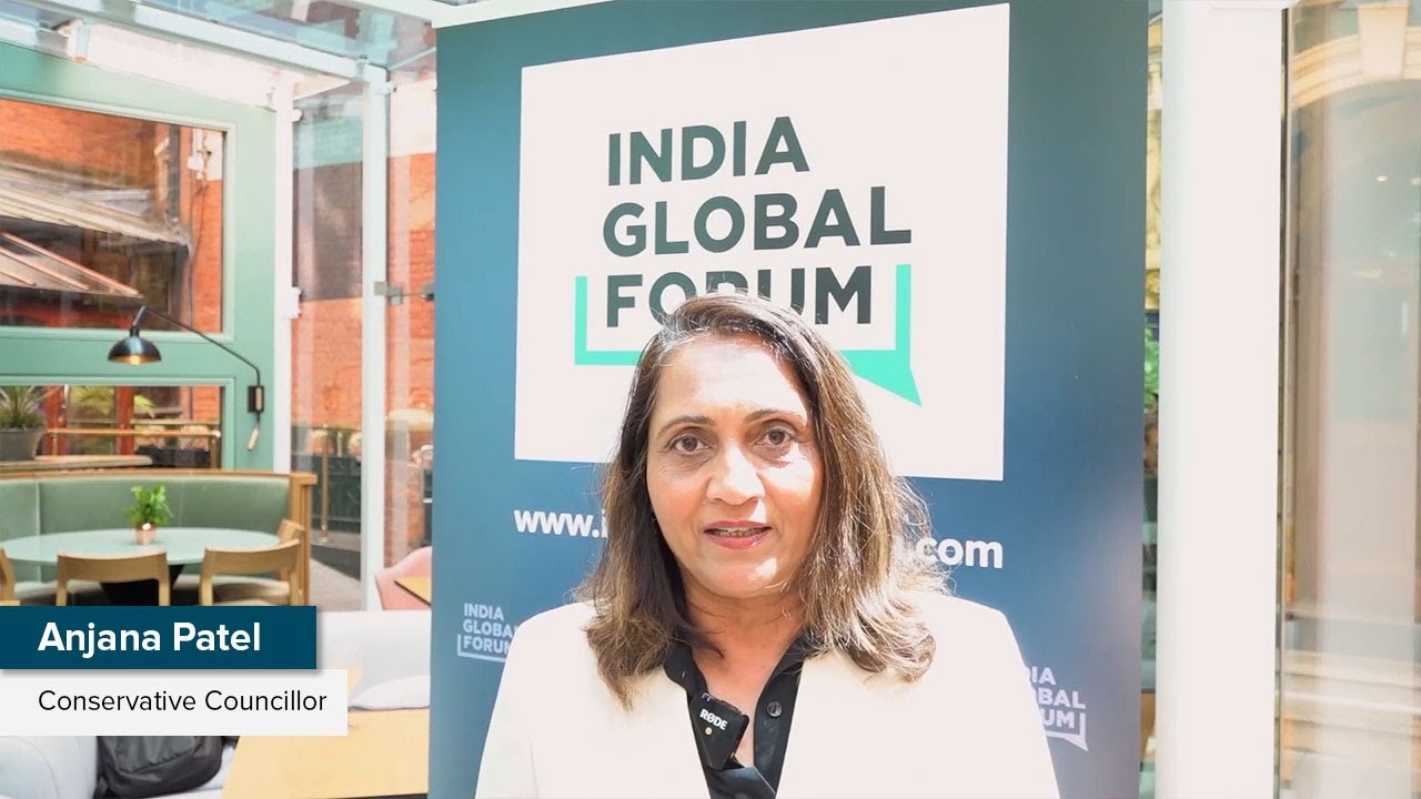 Anjana Patel, Conservative Councillor at #UKIndiaWeek 2022 - YouTube