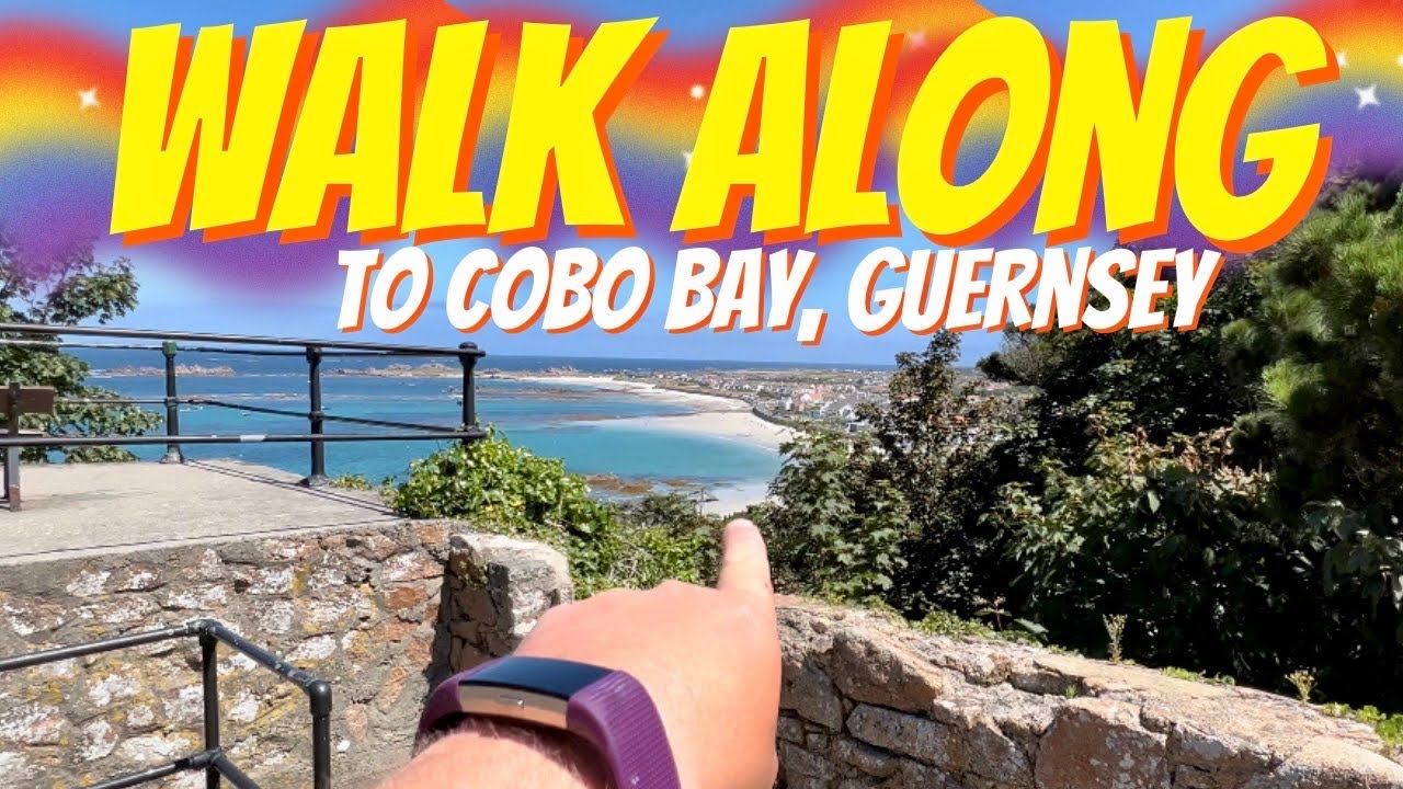 Crystal Clear Waters & Beautiful Views At Cobo Bay | Guernsey 🇬🇬 - YouTube