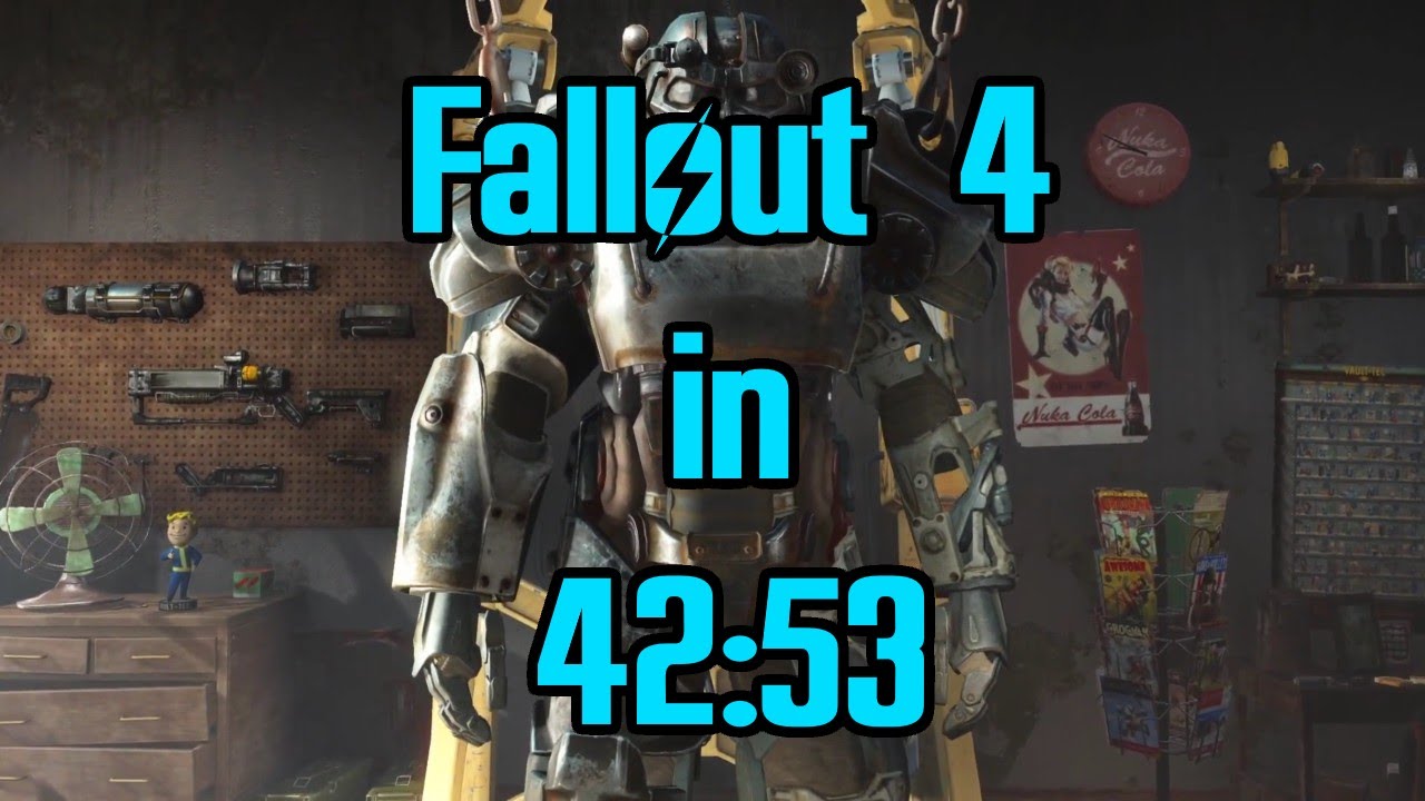 (Former World Record) Fallout 4 Speedrun in 42:53 IGT - Any% - YouTube