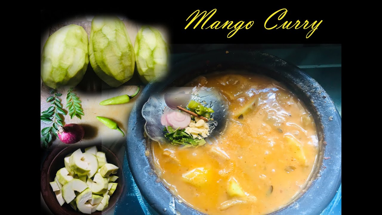 Mango Curry Sri Lanka type - YouTube