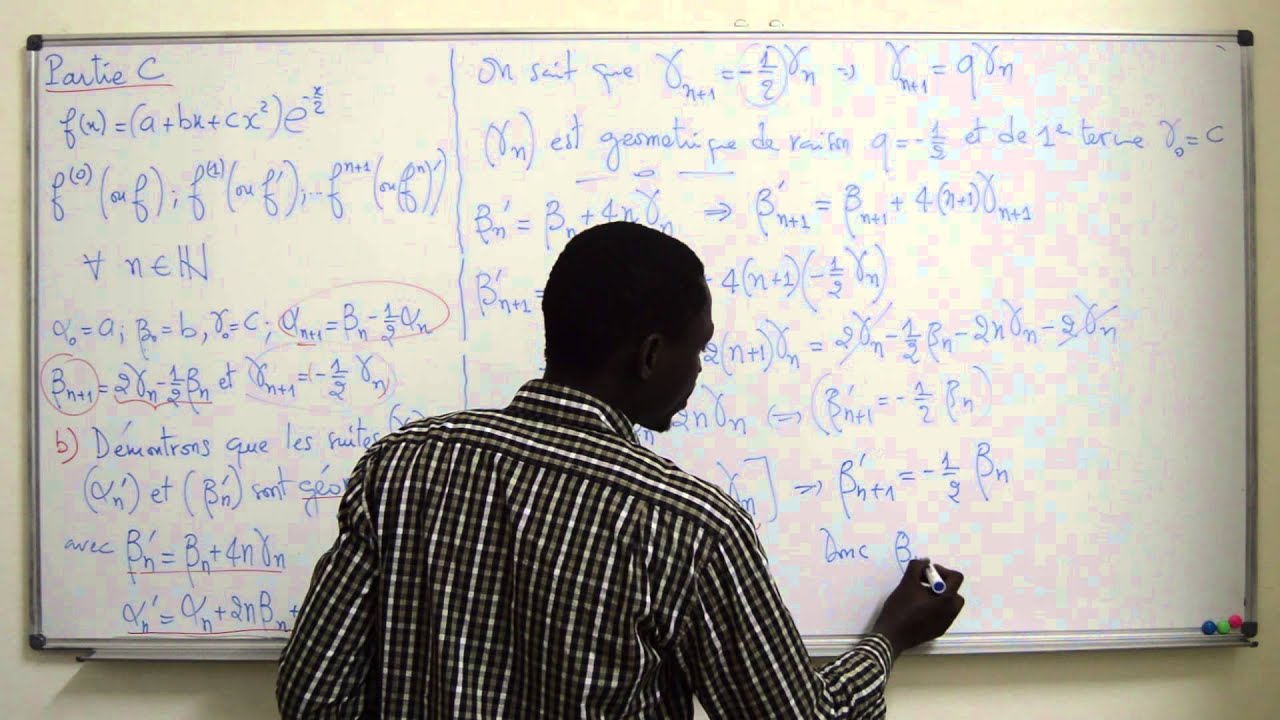 Exercices - Terminale - Série S -Mathématiques: Corrigé BAC MALI Suite ...