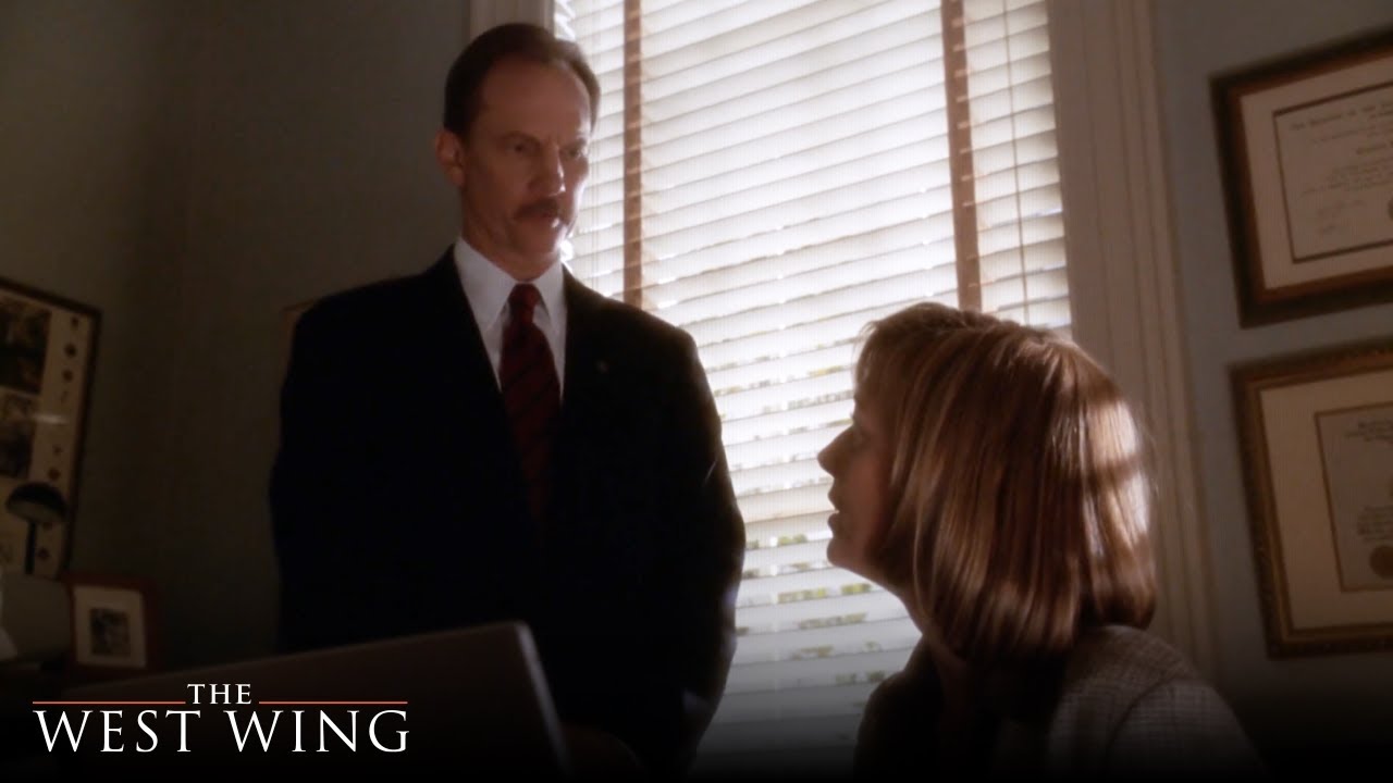 C.J. Gets a Threatening Email | The West Wing - YouTube