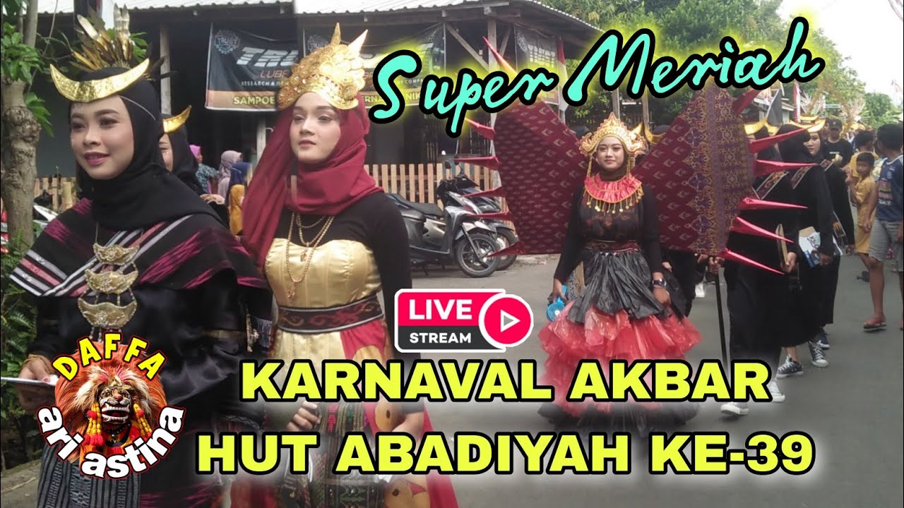 Karnaval HUT MADRASAH ABADIYAH KE 39 - YouTube