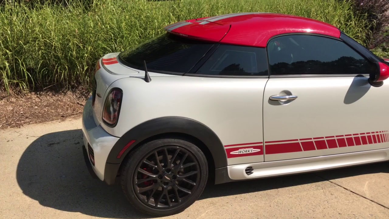 R58 JCW MINI COUPE- 3NCHNTRS beltline blackout - YouTube