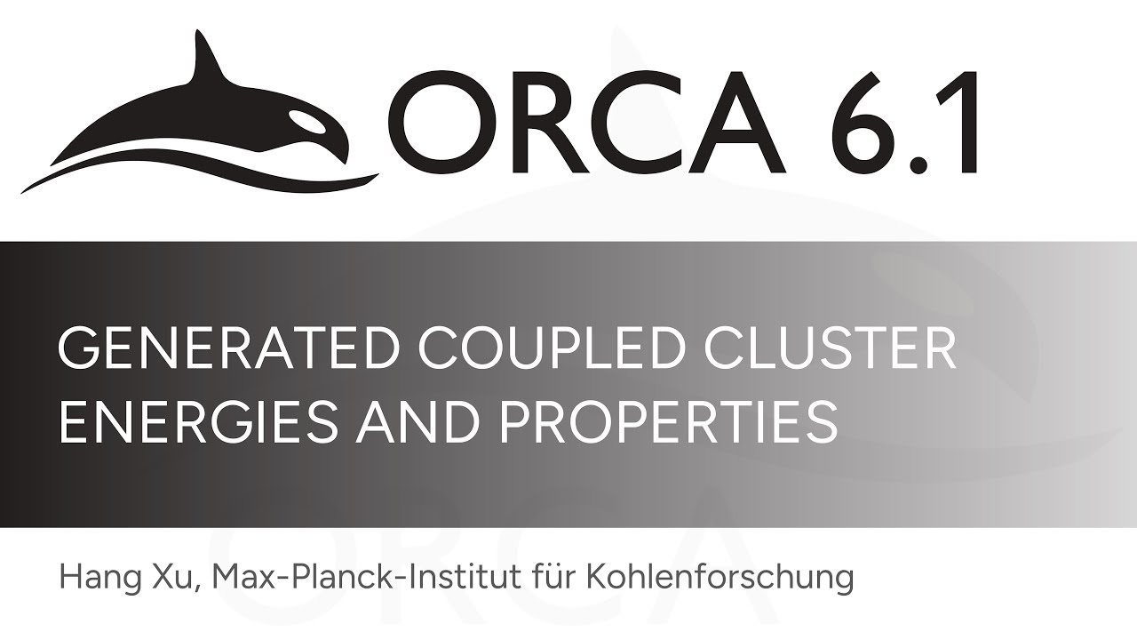 ORCA 6.1 Release: Hang Xu - AUTOCI developments including CCSD(T) NMR and EPR - YouTube