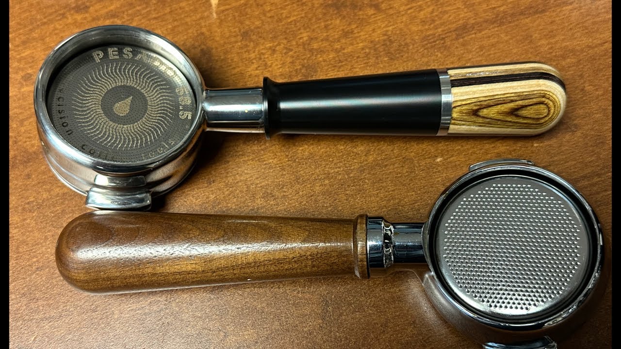 Live Demo | Pesado He[%] - High Extraction Basket vs IMS Filter Basket ...