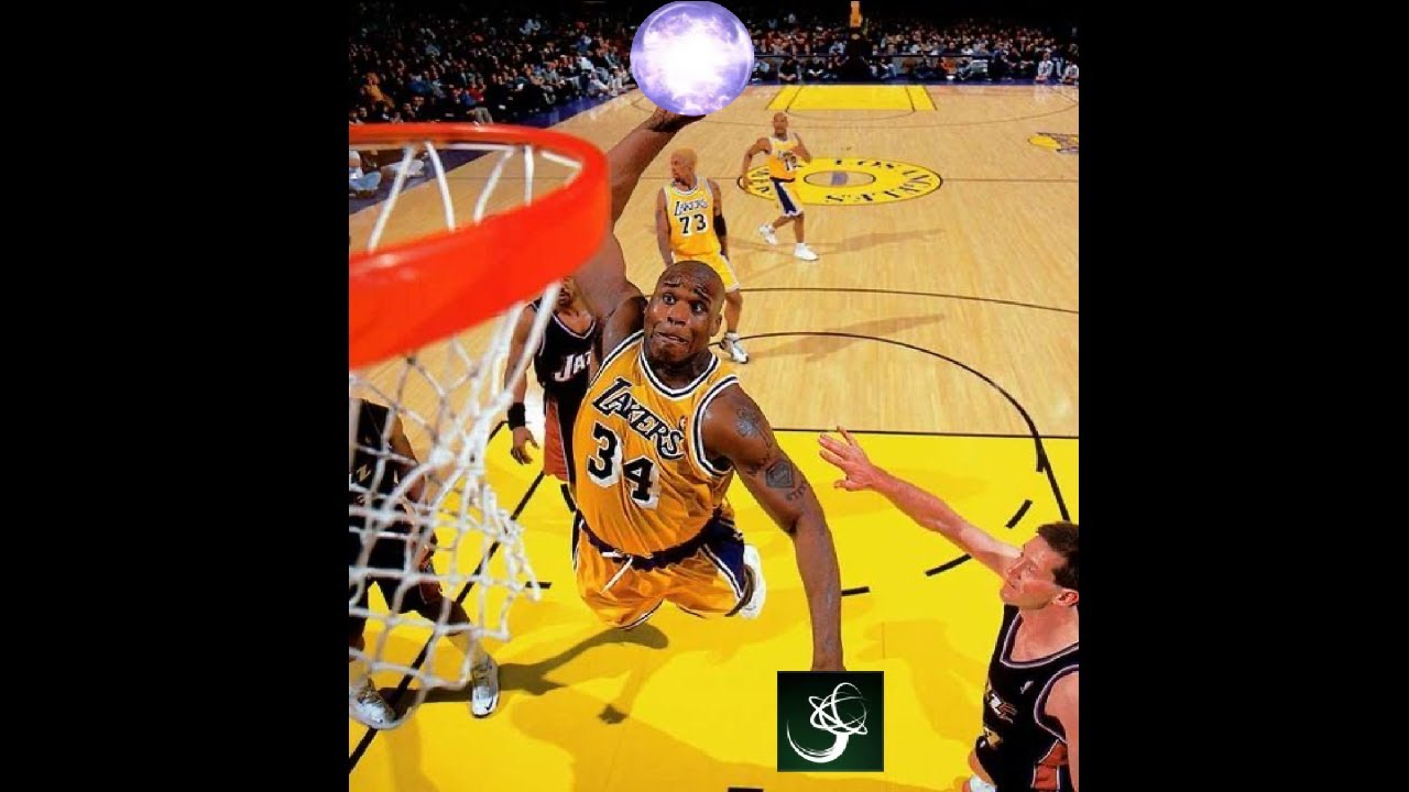 shaq wishes he could dunk this hard - YouTube