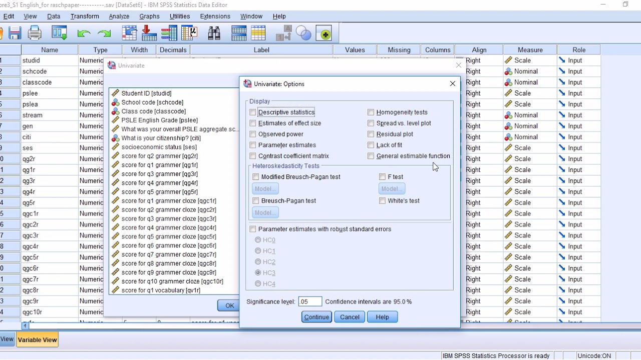 ANOVA 5: Factorial / Two-Way ANOVA using GLM - YouTube