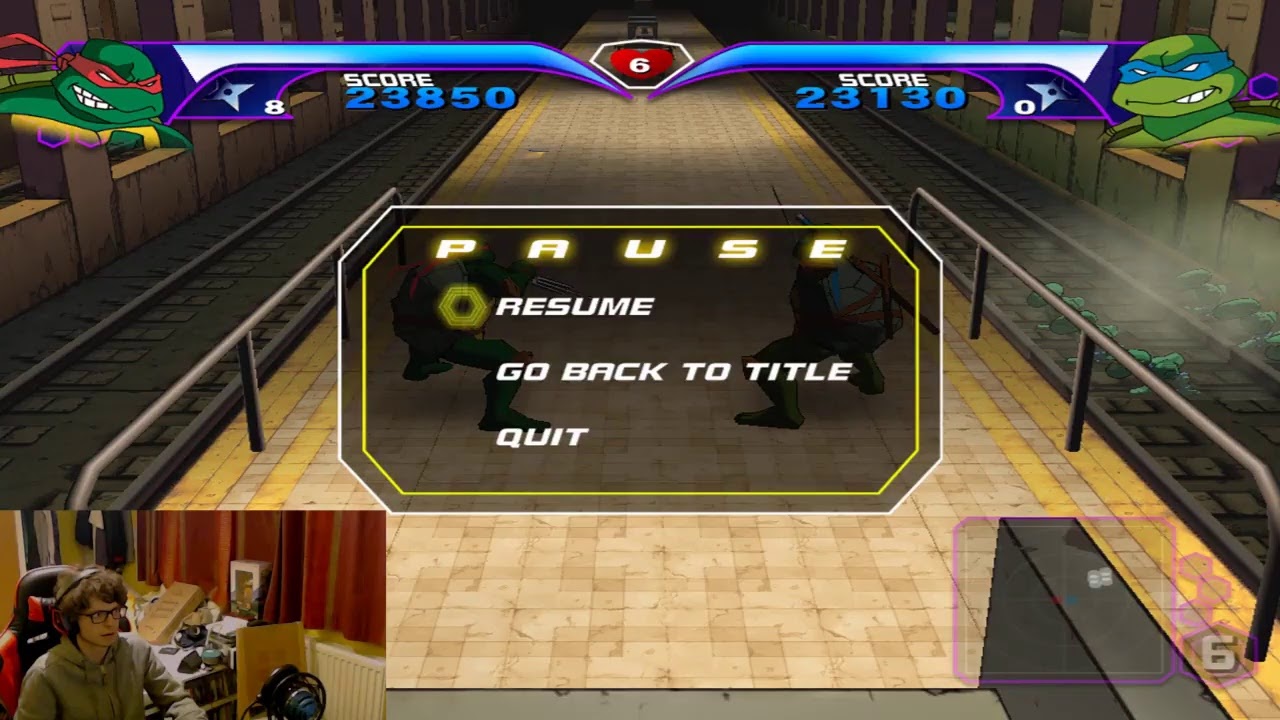 PLAYING TMNT 2003 ON PC!!!!!!!!! WITH A BRO - YouTube