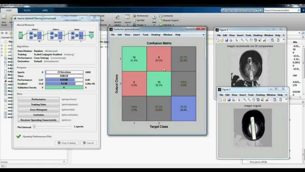 Proyecto Redes Neuronales-PCA en Matlab - YouTube