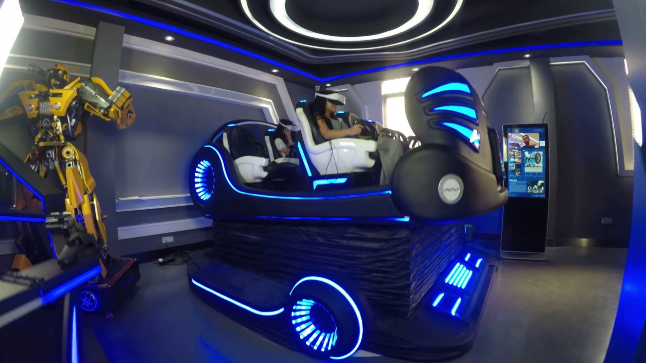 6 Seat VR Cinema|Cinebox VR Family|9DVirtual Reality Simulator - YouTube