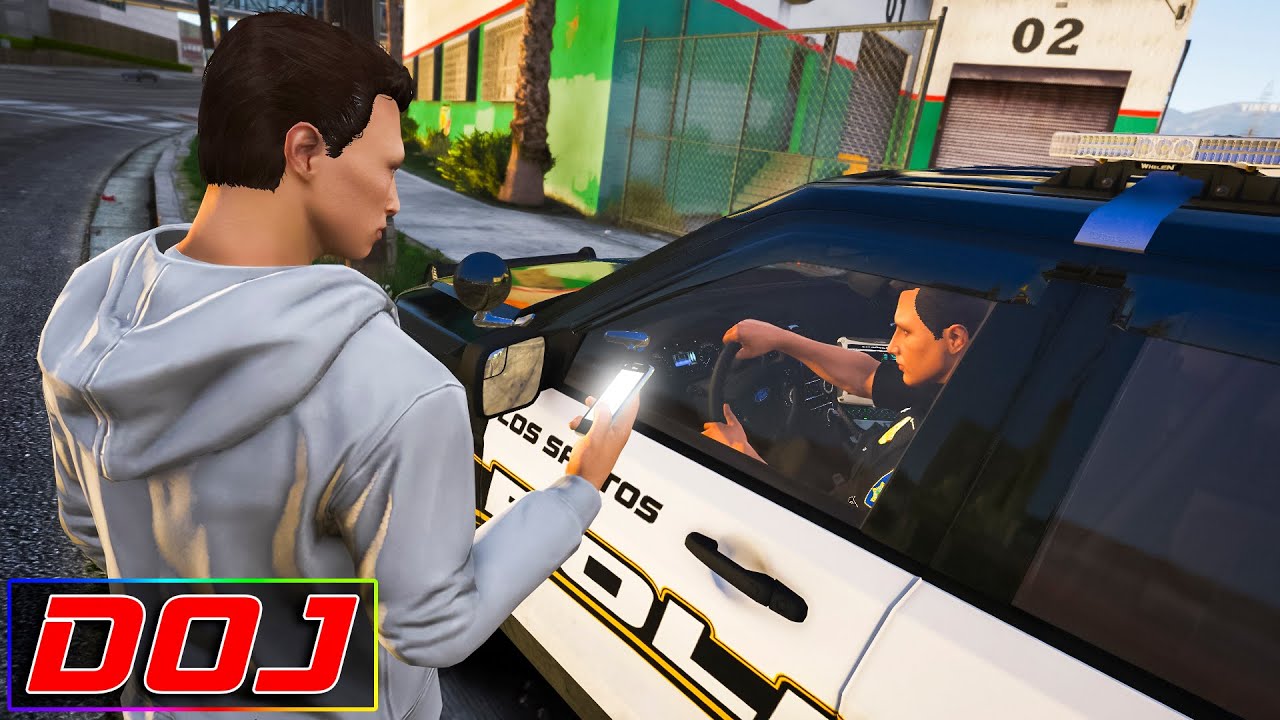 "Borrowing" Cell Phones | GTA 5 Roleplay | DOJ #160 - YouTube