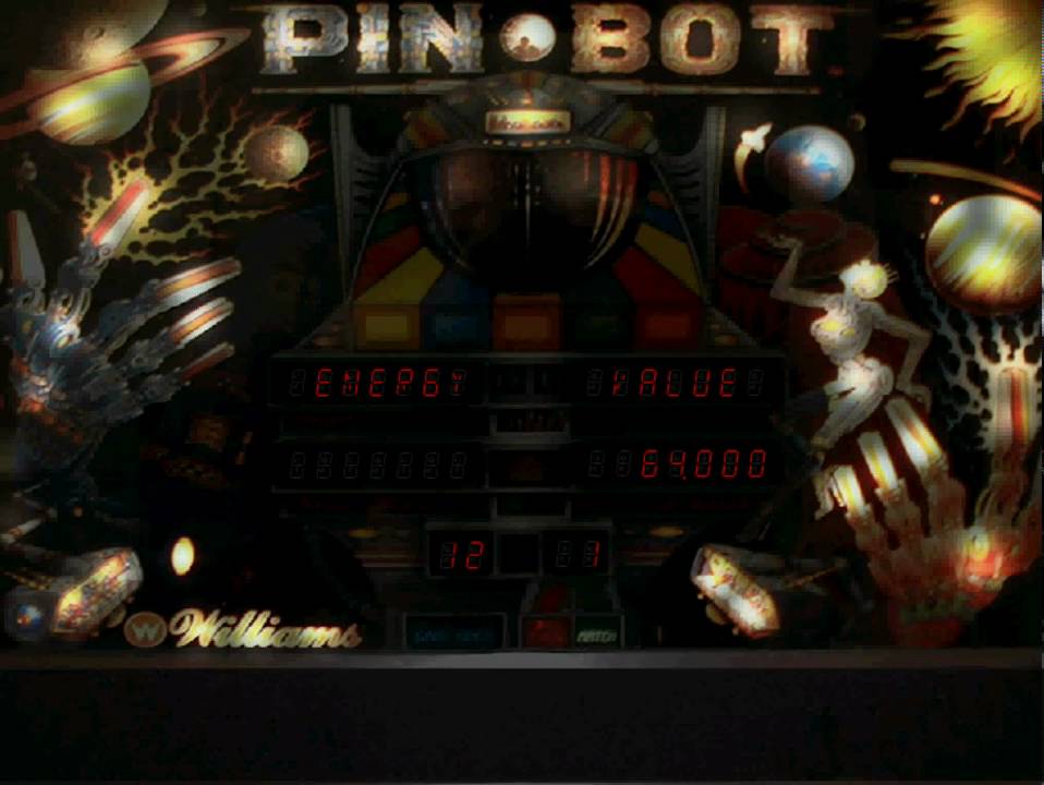 Pin Bot UVP Backglass - Test 1.avi - YouTube