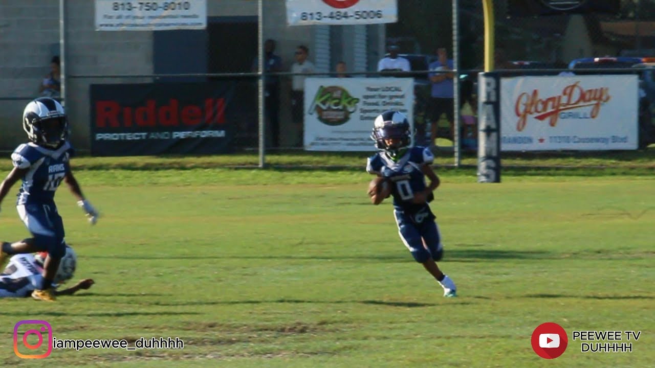 6U VALRICO RAMS VS WESLEY CHAPEL COYOTES - YouTube
