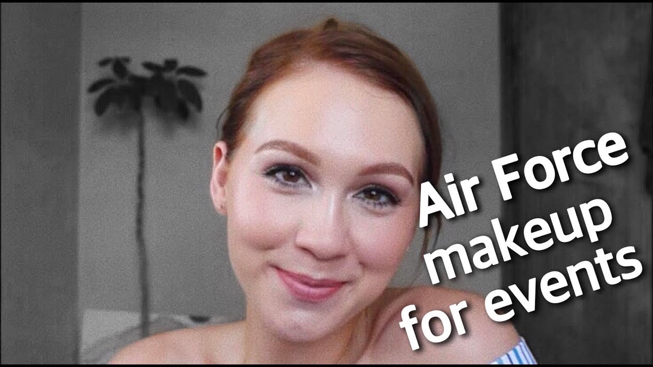 Air Force makeup tutorial Ep. 3: For special events | Elora Jean - YouTube