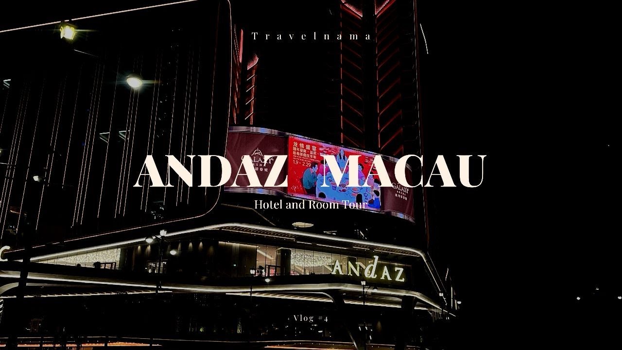 Andaz Macau | Room Tour | Galaxy Hotel | TravelNama - YouTube