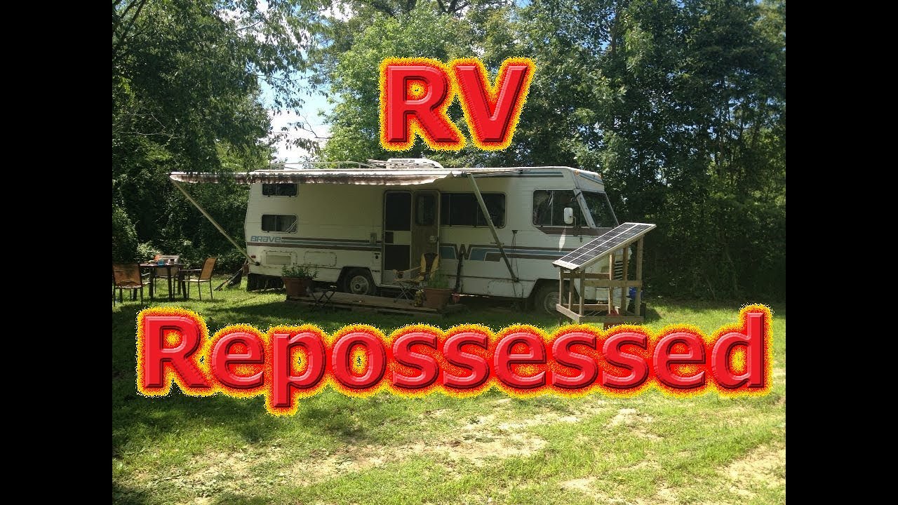 RV Repo! Homeless at St Bernard Acres! - YouTube