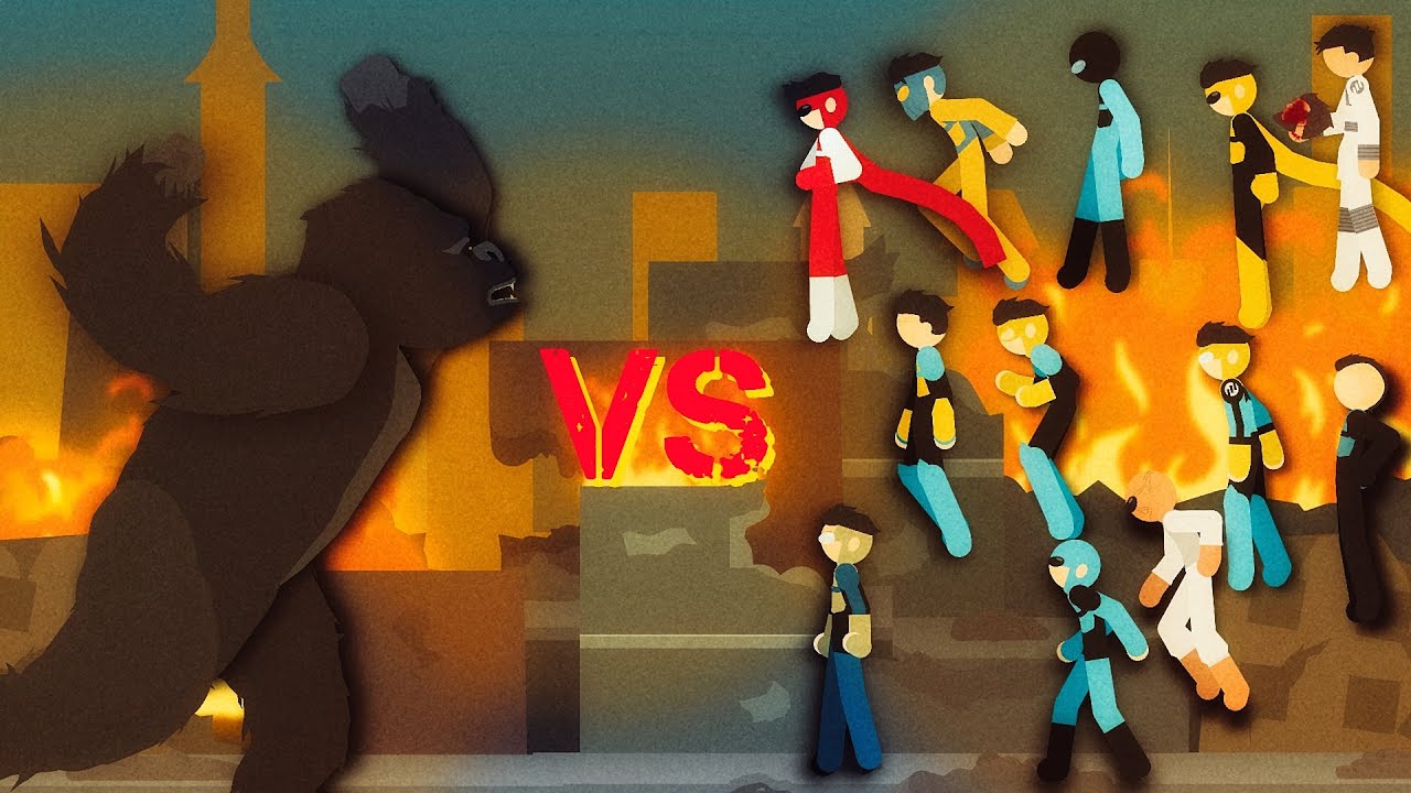 Gorilla vs Invincible Variants - YouTube