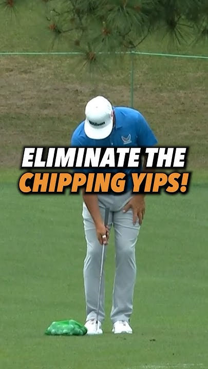 Eliminate the chipping yips and improve your motion with this simple drill! #golf - YouTube