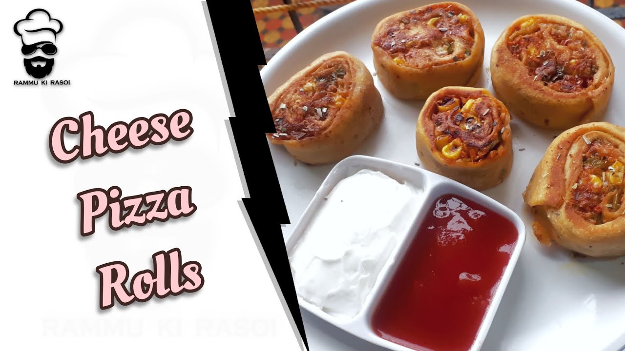 Cheese Pizza Rolls | Homemade | Easyrecipe - YouTube
