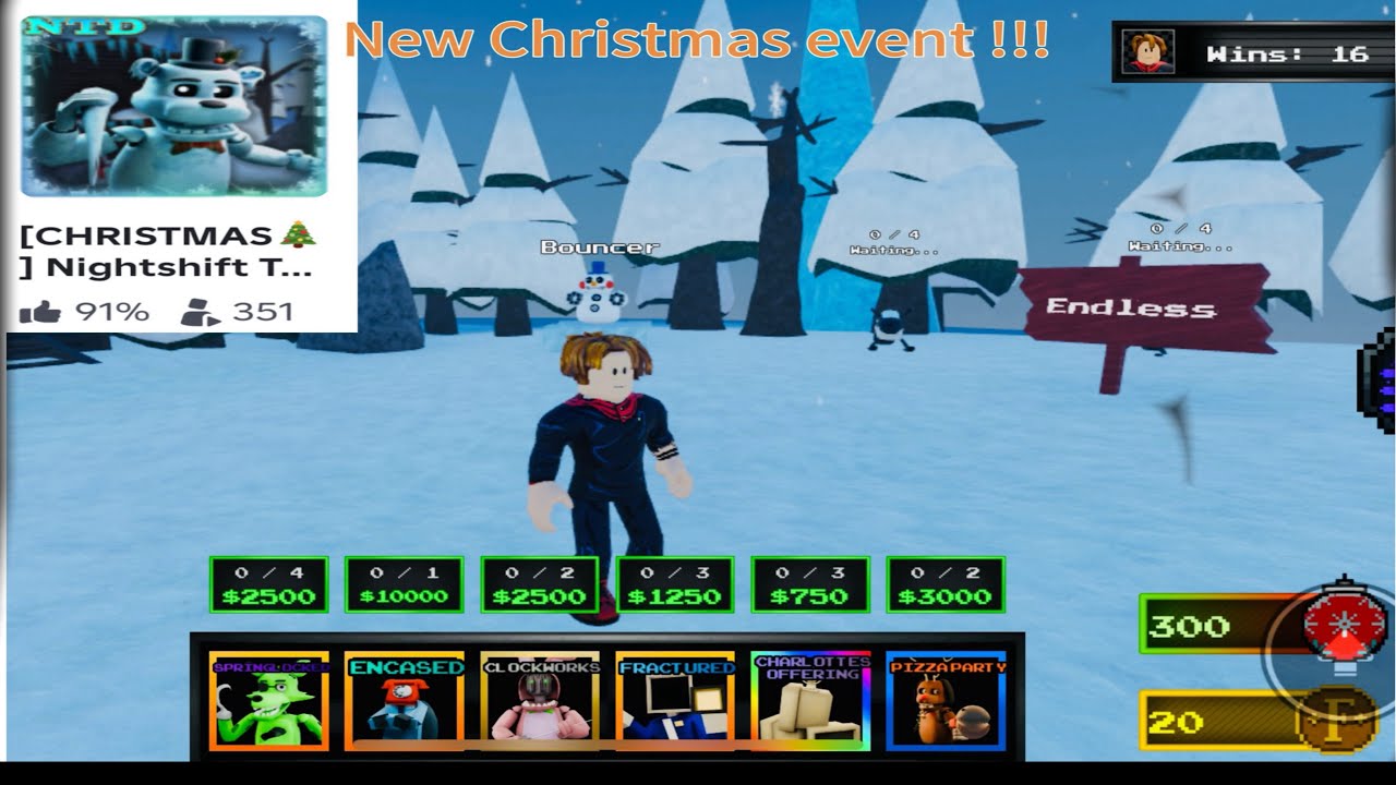 Night shift td | part 1 | Christmas event !!! - YouTube