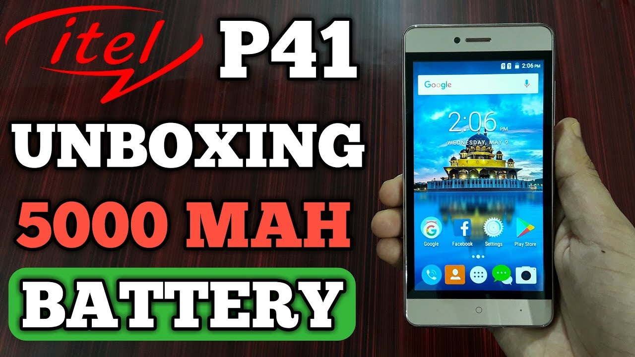 Itel P41 Unboxing || ITEL POWER PRO P41 UNBOXING - YouTube