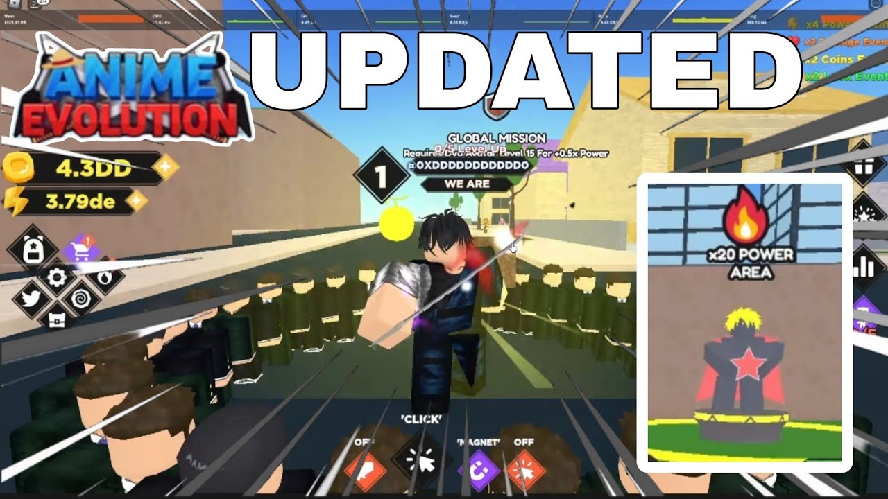 ROBLOX: Anime Evolution Simulator อัตเดตใหม่ วิธีทำเครสด่านใหม่ล่าสุด ...