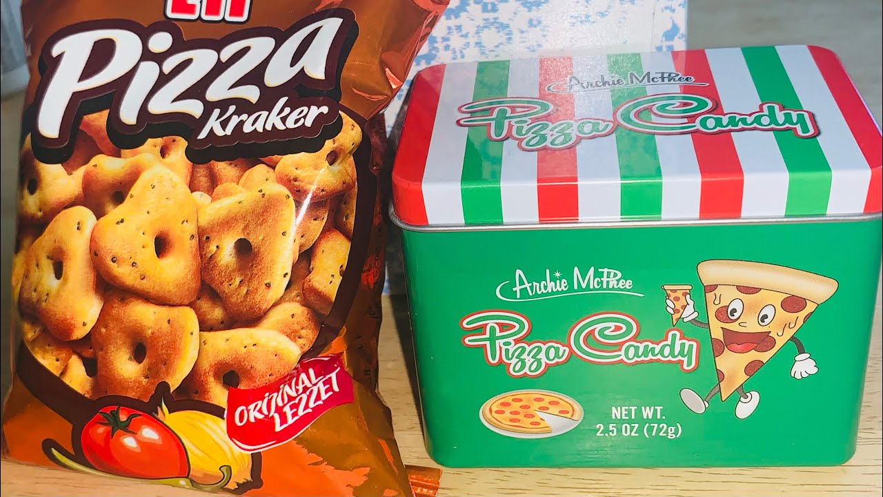 Pizza CANDY! Pizza CRACKERS! Pizza Snack OVERLOAD! Hilarious Taste-Test ...