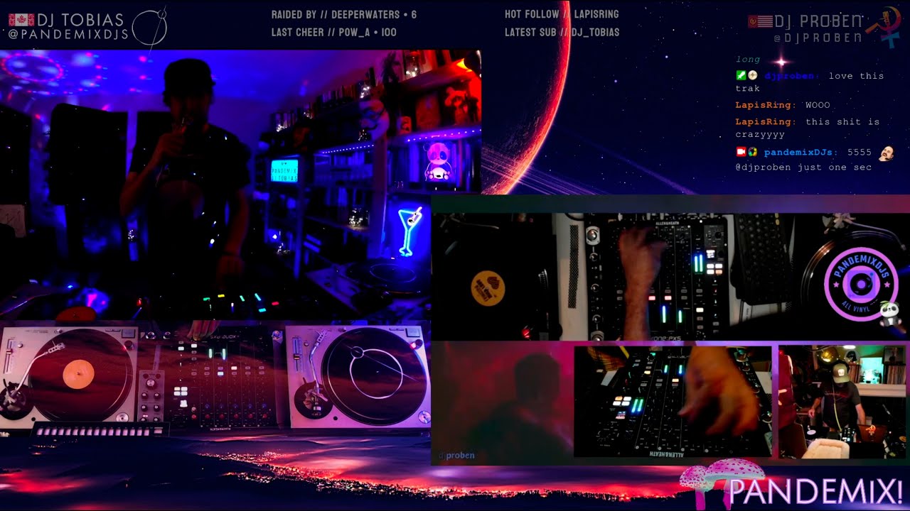 PANDEMiX 124 • dj tobias b2b djproBEN | all #ViNYL #deephouse cuts | 10 ...