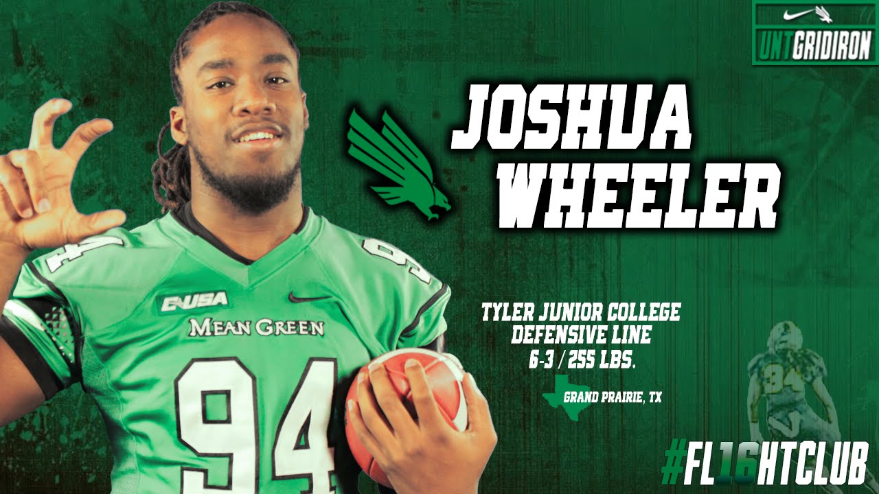 North Texas Football Signing Day 2016: DE - Joshua Wheeler - YouTube