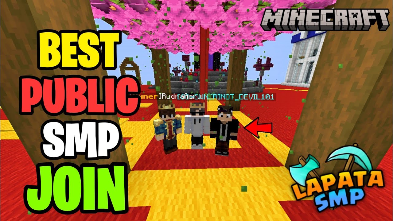 🏆 Join Best Lifesteal Public Smp Server For Minecraft 💎 | Java + PE ...