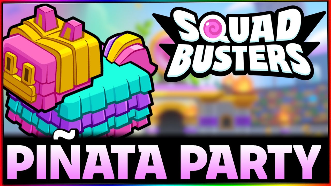 Popping Pinatas with friends, but not with Rick 👀- Squad Busters - YouTube