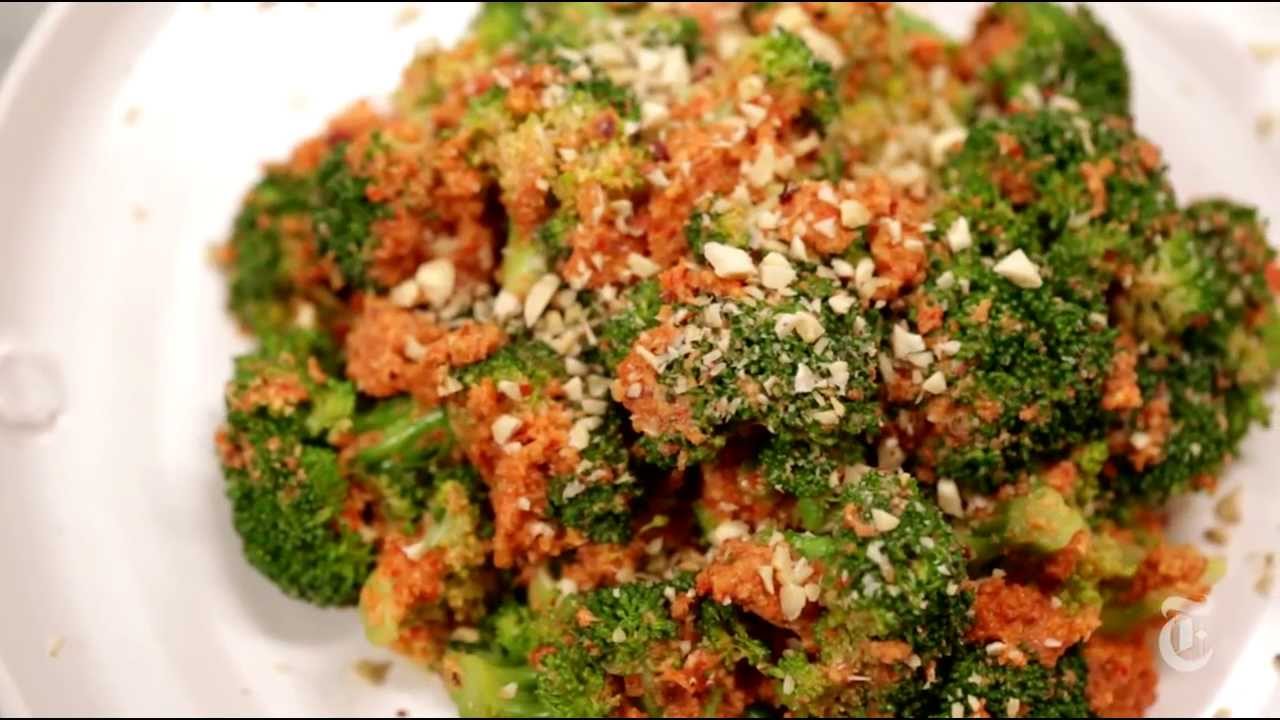 Broccoli Salad With Hazelnut Romesco - Melissa Clark Cooking | The New ...