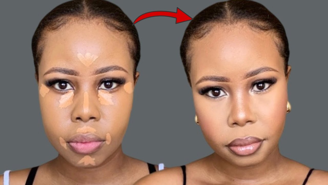 Soft Glam Makeup For Brown Girls | Look like a Filter in Real Life ...