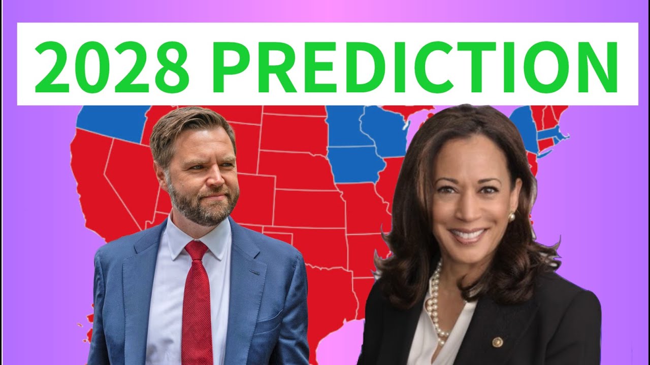 2028 Presidential Election Prediction | Kamala Harris vs JD Vance - YouTube