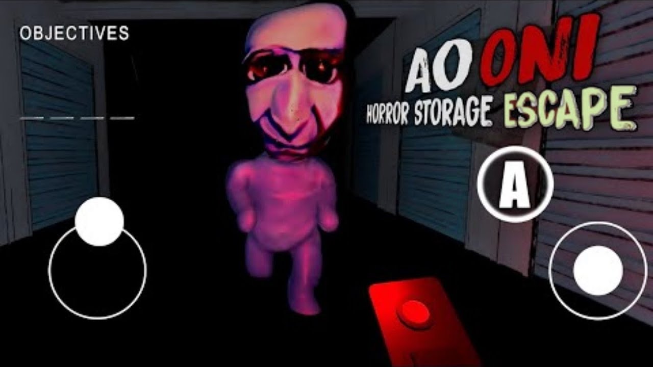 || Ao Oni Horror Storage Escape Full Gameplay - YouTube
