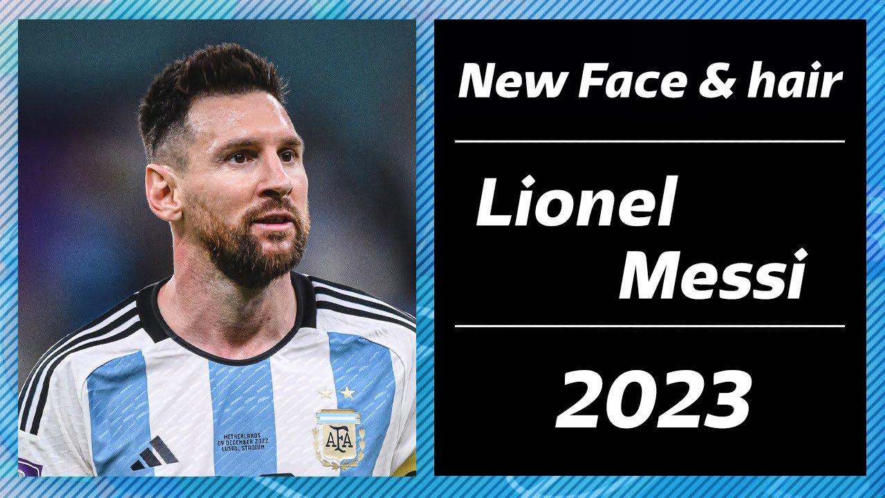 PES 2021 | New Face & Hair • Lionel Messi • 2022 / 2023 • HD • FIFA WC ...