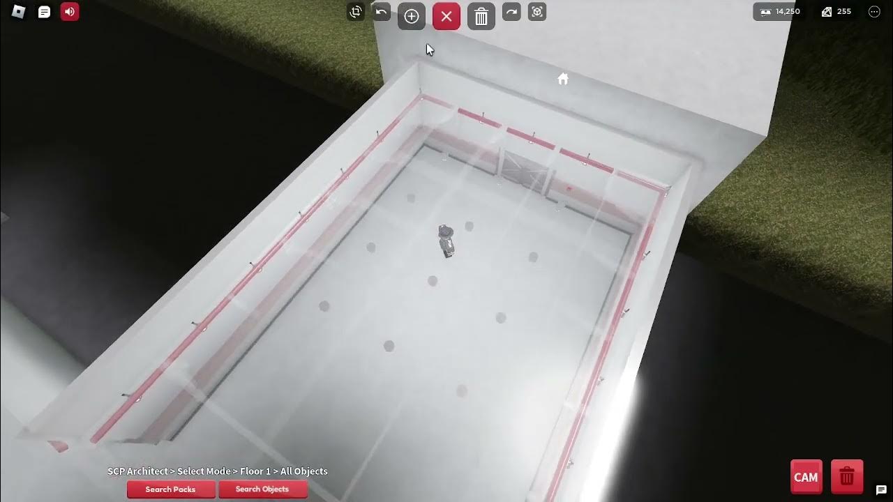 Scp building/lay out of site| Roblox (1/2) - YouTube