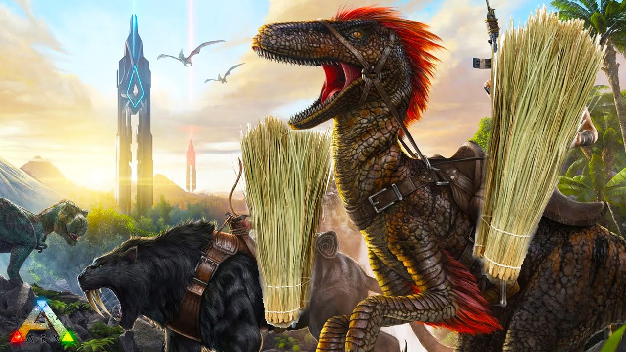 ARK: SURVIVAL EVOLVED - WHAT THE THATCH!?! - YouTube