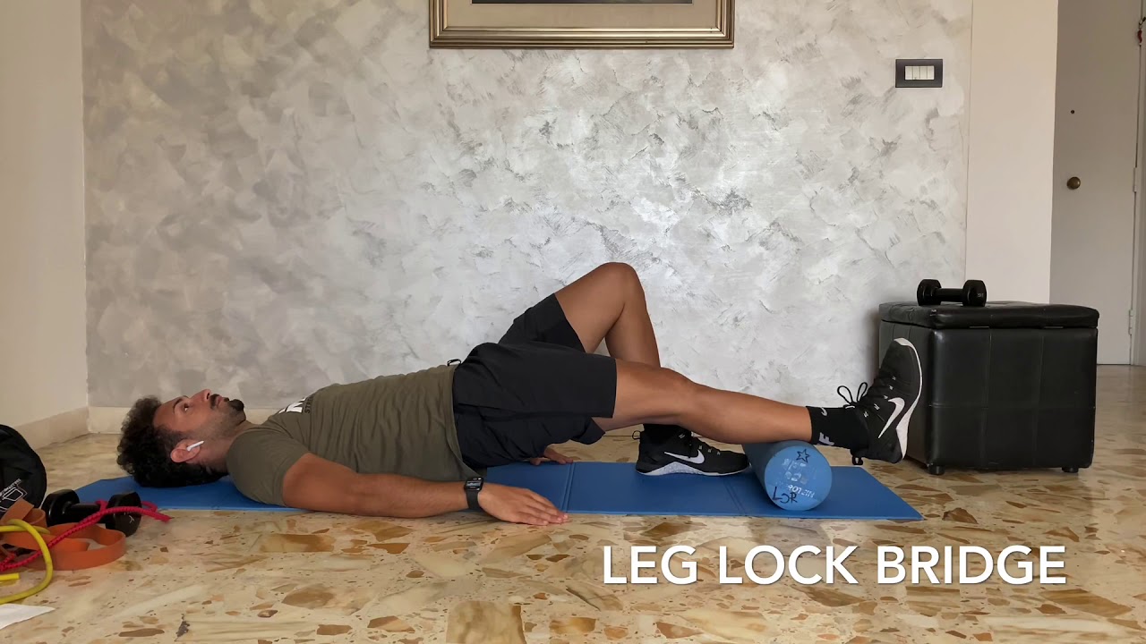 Leg lock bridge - YouTube