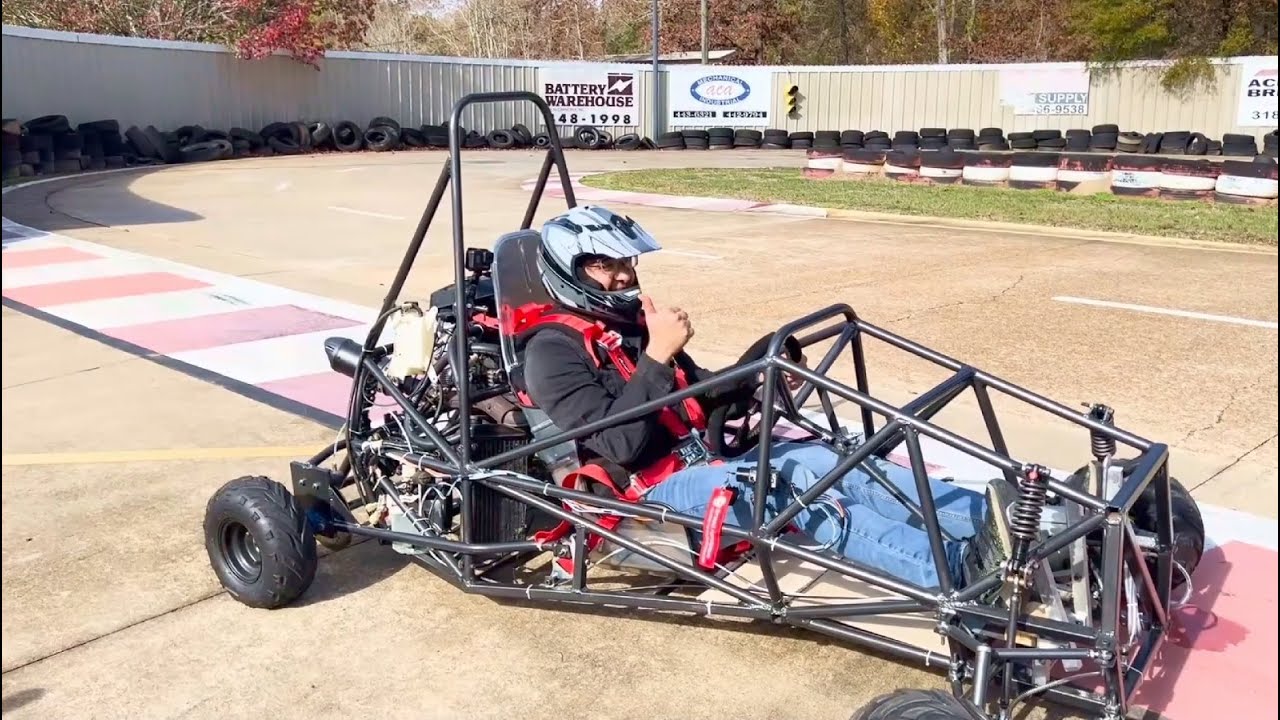 FSAE Styled Go Kart by Susan Regmi - YouTube