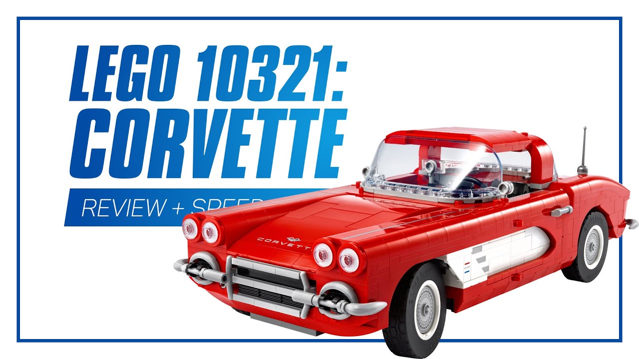LEGO 10321: Corvette - HANDS-ON REVIEW - YouTube