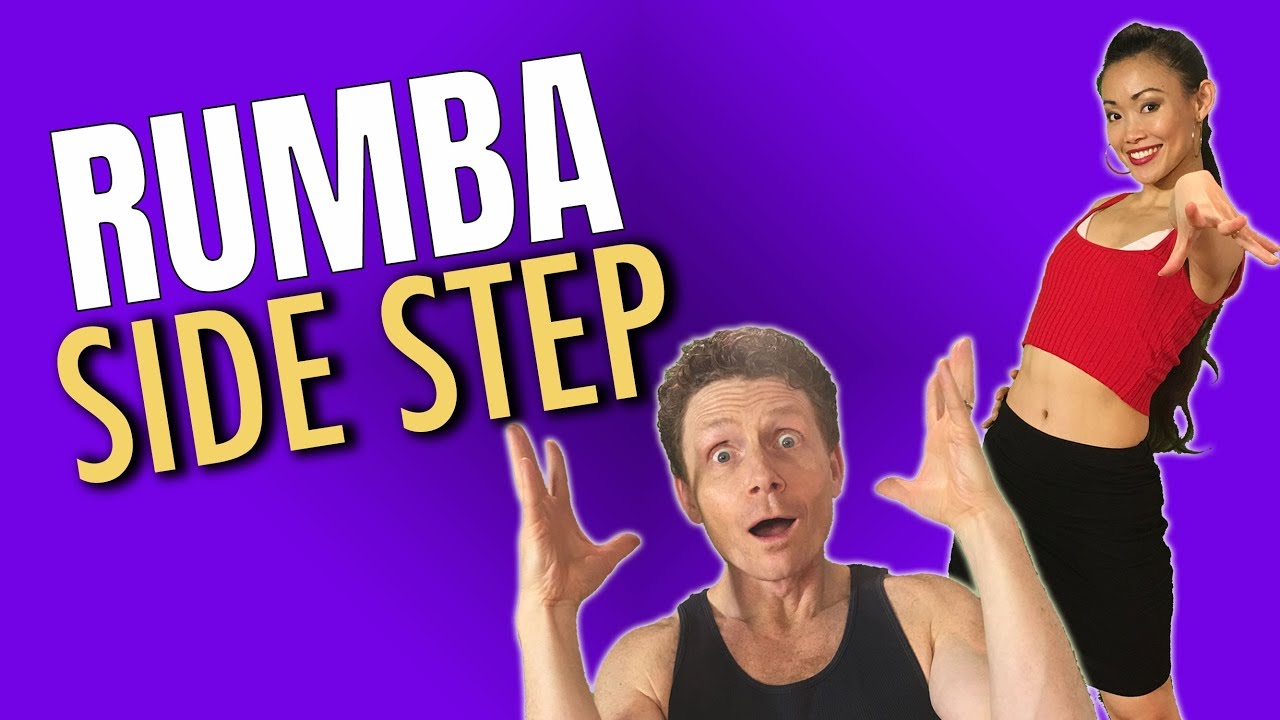 How to dance BASIC RUMBA "Side Step" 5 Creative Ways - YouTube