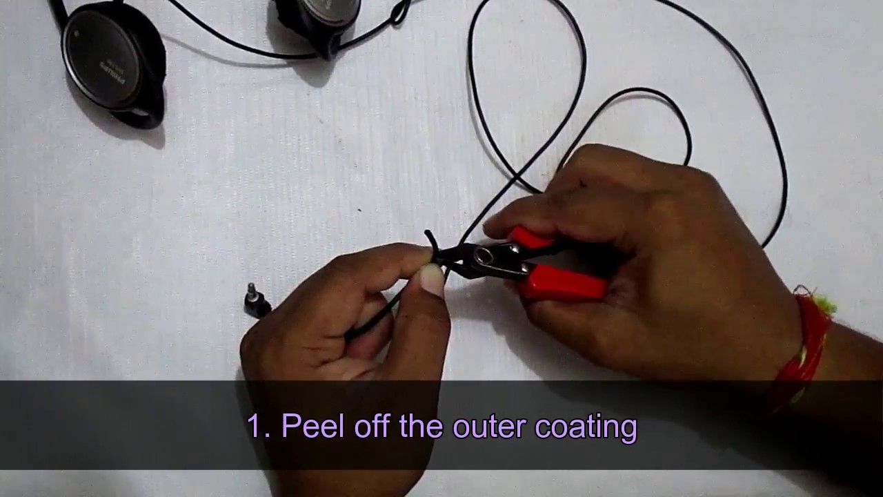 How to repair Damaged HeadPhone - YouTube