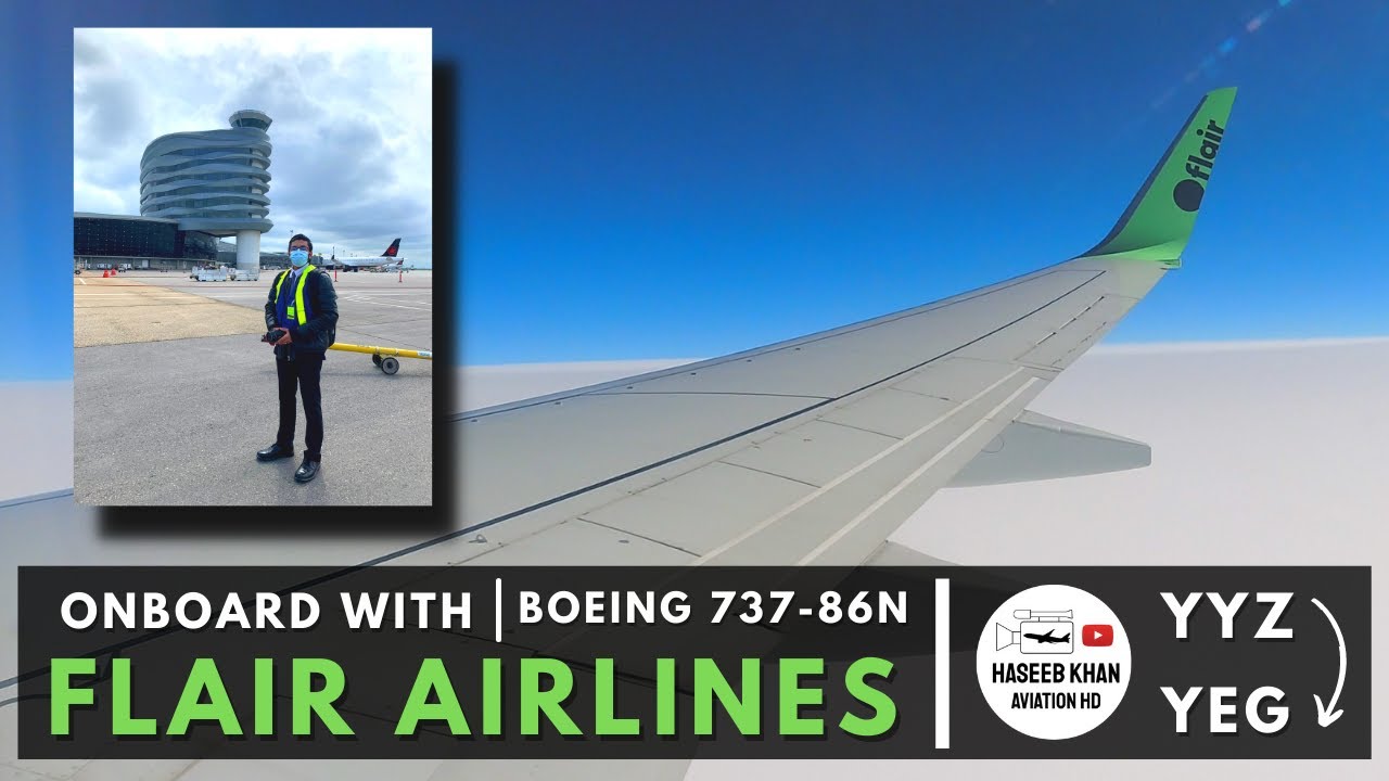 FLIGHT REPORT | My First Domestic Flight With Flair Airlines Boeing 737 ...