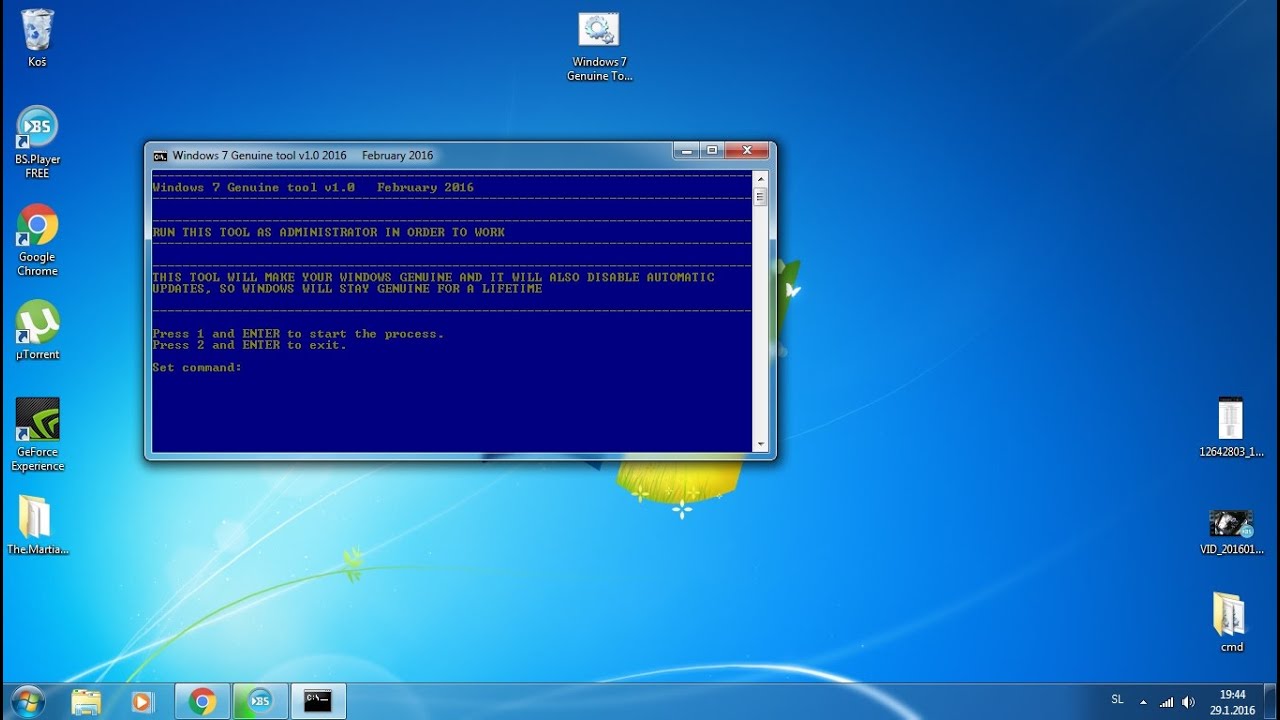How to make Windows 7 Genuine again (Windows 7 Genuine tool) FEBRUARY ...