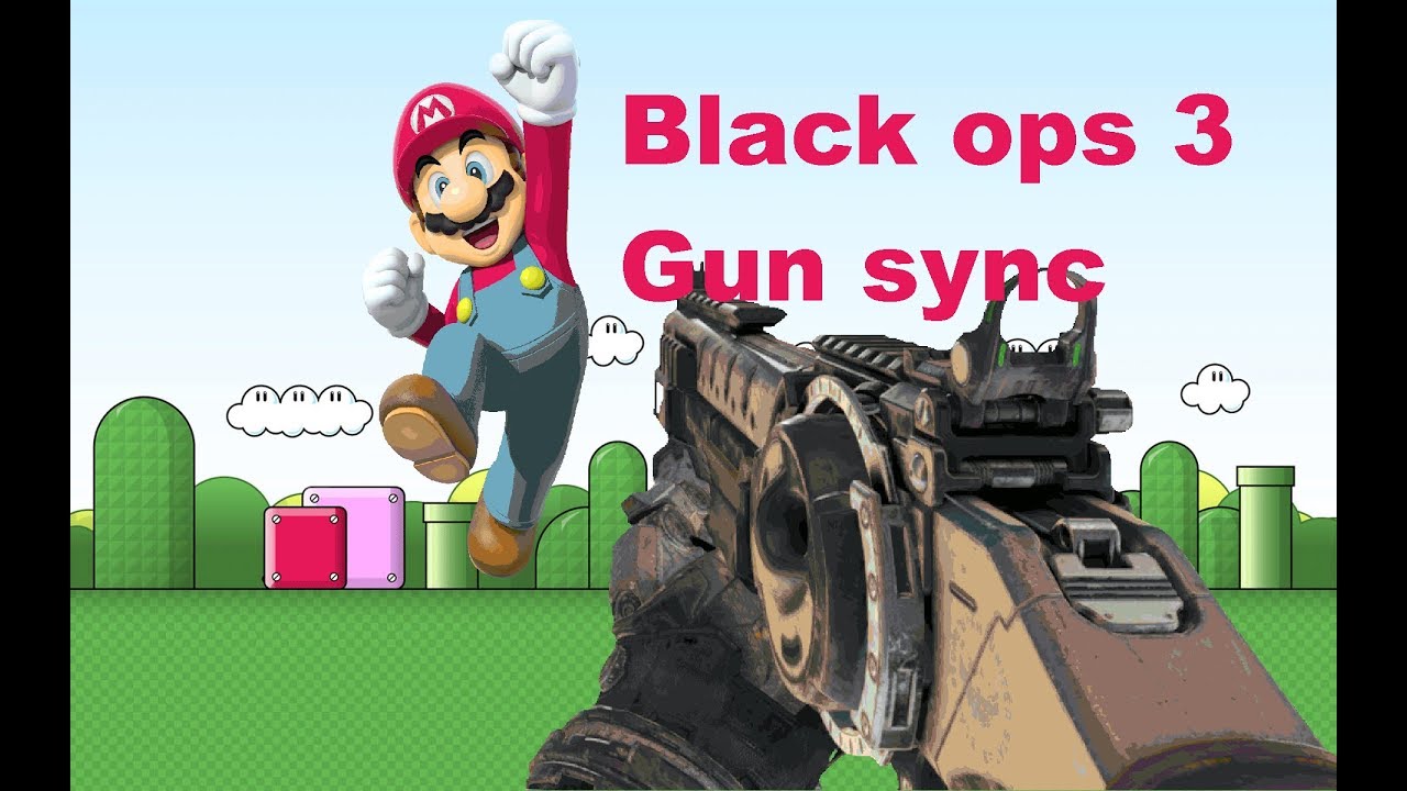 Super mario world overworld theme gun sync - YouTube