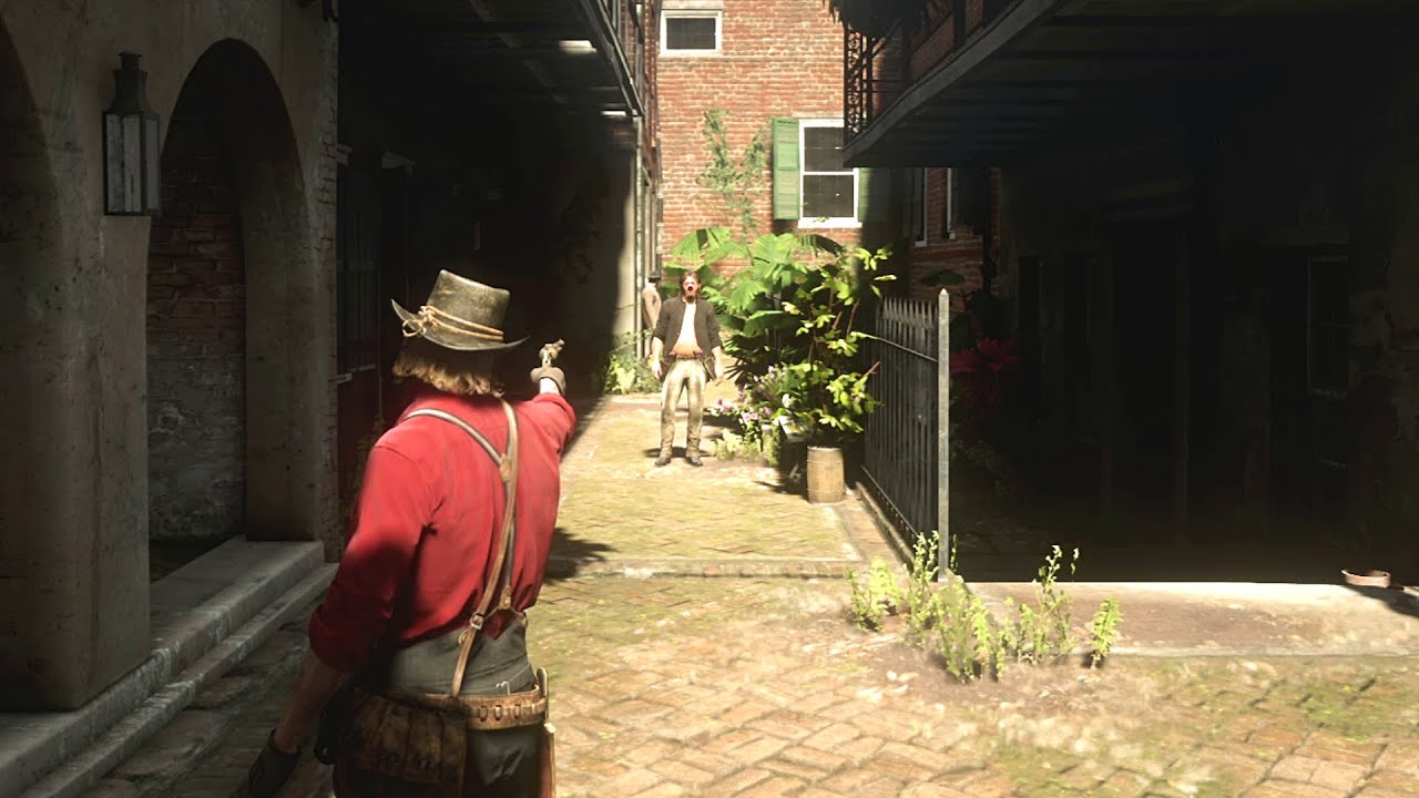 RDR2 - The Cinematic murder of Micah - YouTube