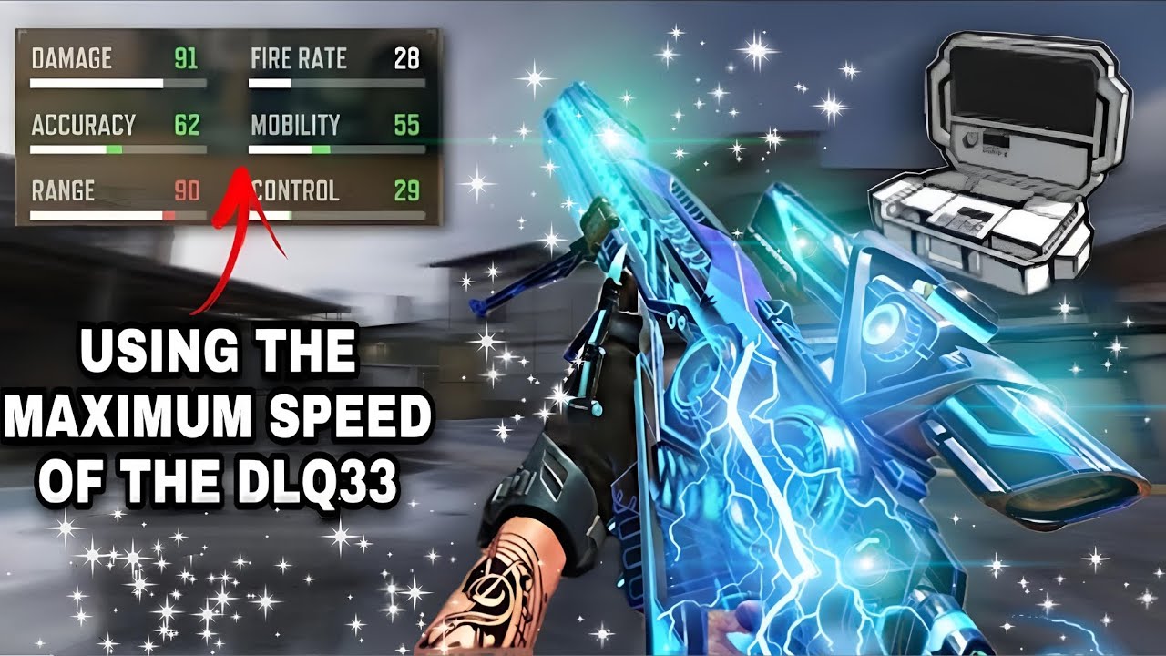 Using The Maximum Speed Of The Dlq33 in CoD Mobile - YouTube