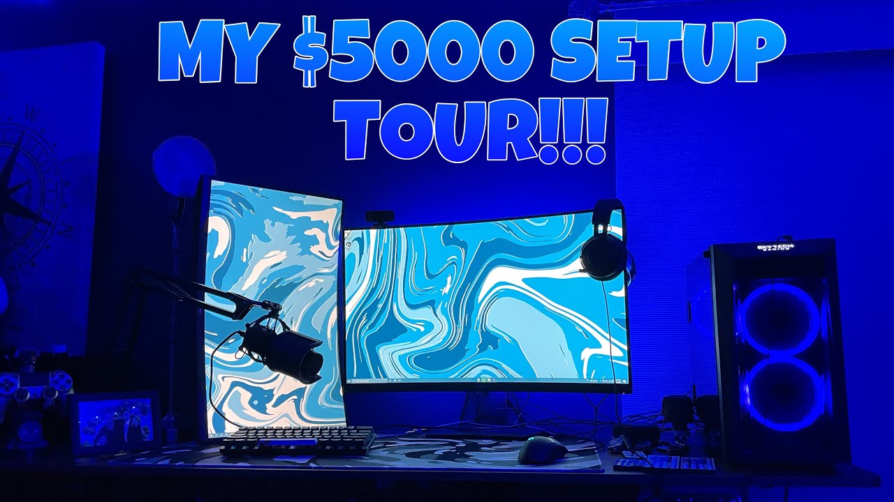 MY $5000 SETUP TOUR! - YouTube